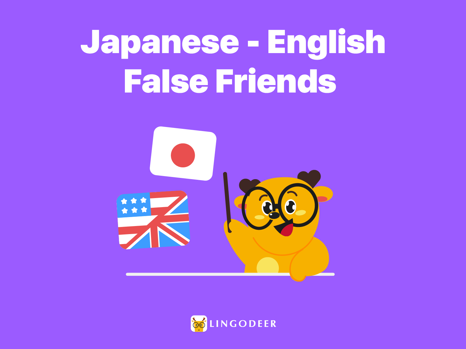 20 Japanese-English False Friends | FluenDay Blog